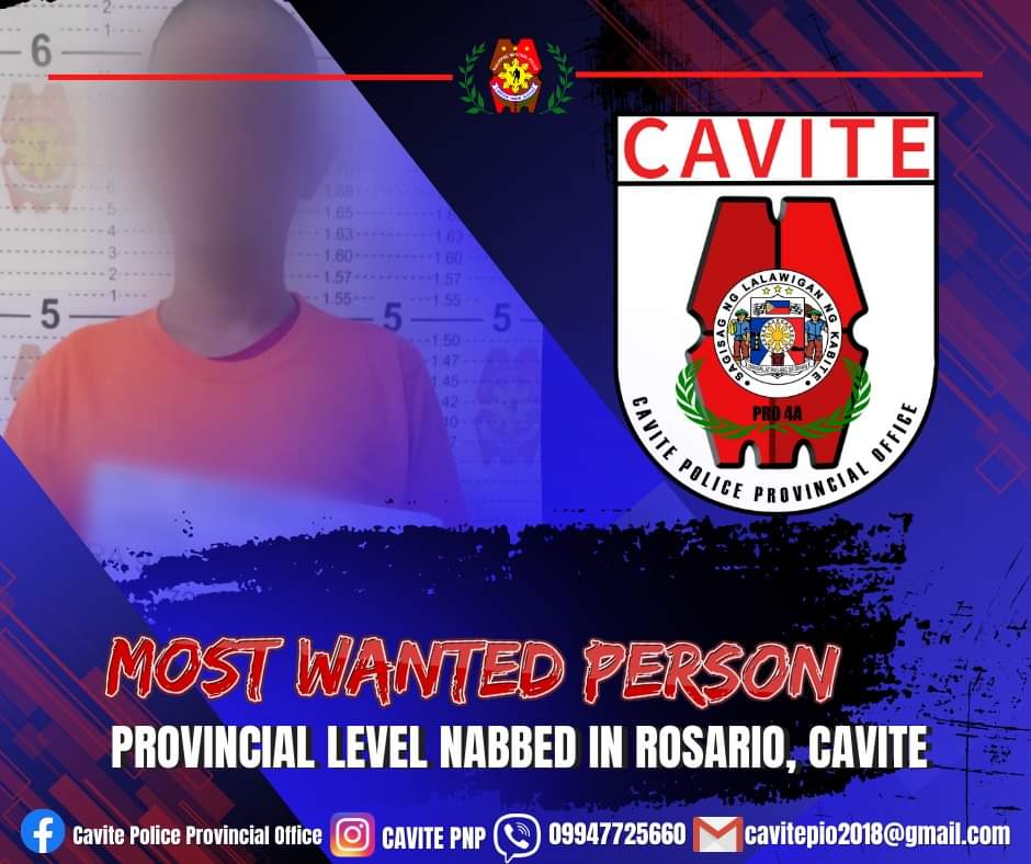 Rosario Police Arrest Provincial Most Wanted Drug Suspect - Cavite News