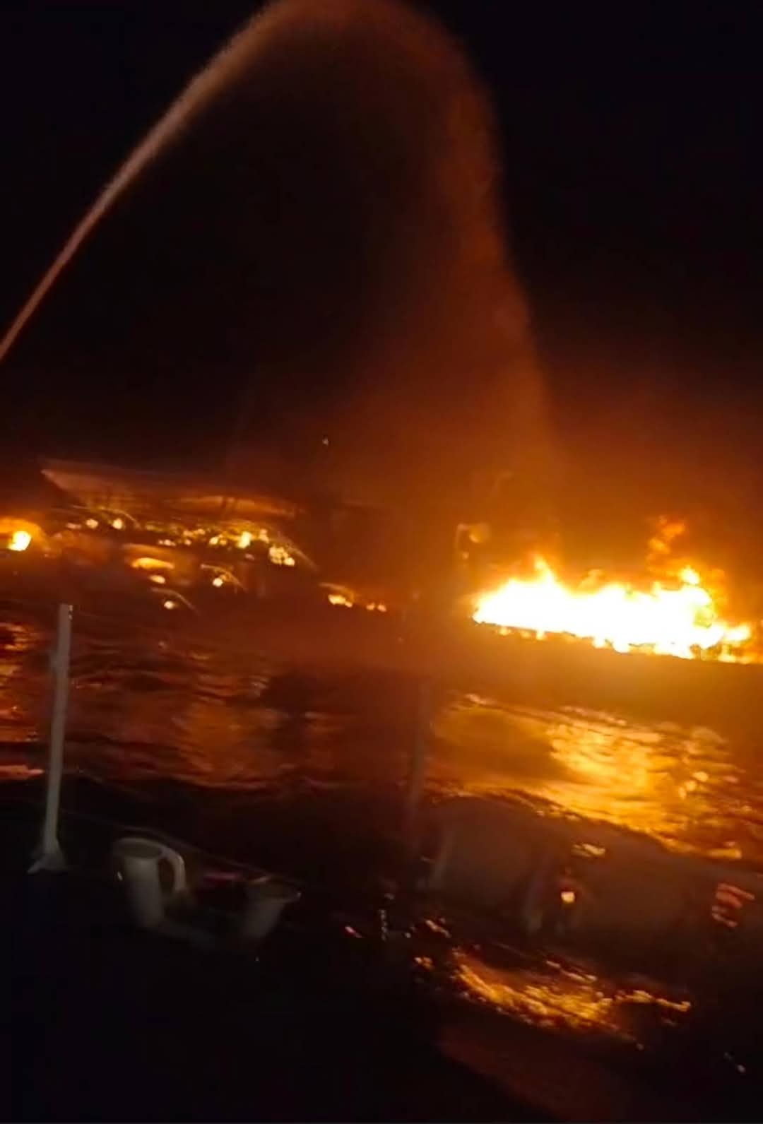 Crew Rescued After Cargo Ship Fire Off Cavite Coast - Cavite News
