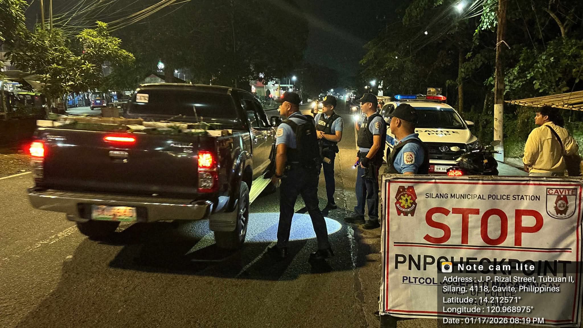 Silang Police Deny Blocking Mayor Anarna's Group at Grand Parade ...